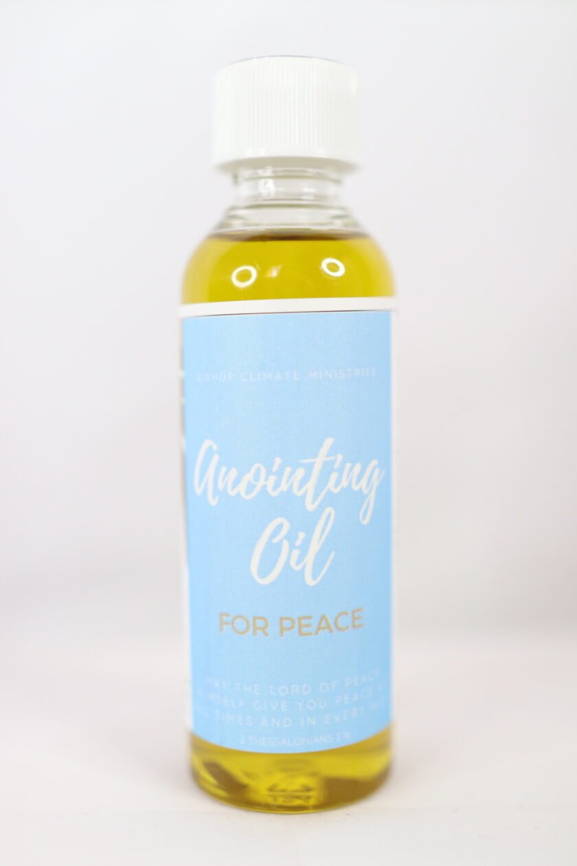 Anointed Oil For Peace - The Kingdom Church