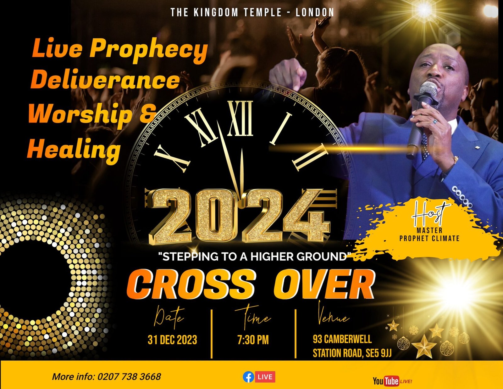 2024 Crossover Service Live With Master Prophet Climate Wiseman - The ...